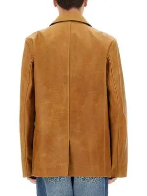 Our Legacy Leather Opening Blazer