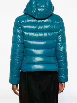 SAVE THE DUCK Hooded Padded Jacket - Blue