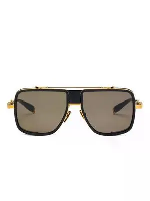 Balmain Square Frame Sunglasses - Black