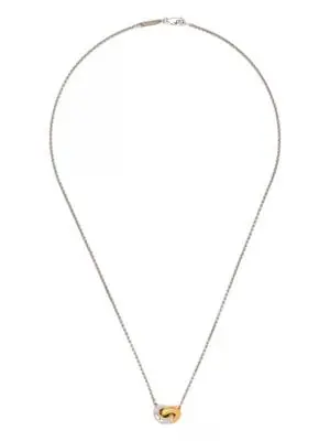 Tom Wood Sphere Double-pendant Necklace - Silver