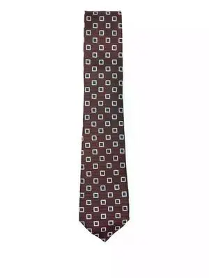 Zegna Silk Neck Tie - Red