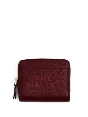 Marc Jacobs Mini Compact Wallet In Leather - Red
