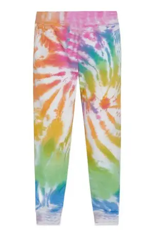 DALIX Astronaut Tie Dye Fleece Jogger Pant - Eternity