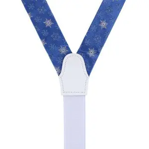 Trafalgar Silk Snowflake Suspenders