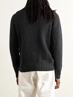 DRAKE'S Submariner Wool Rollneck Sweater