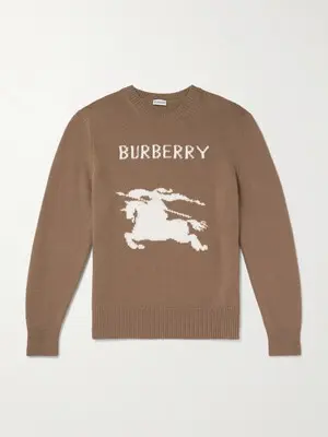 Burberry Crew Neck Sweaters For Men