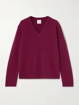 LESET Jesse Wool Sweater - Burgundy