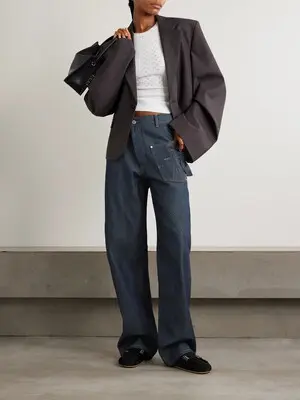 JW Anderson Ribbed Modal-jersey T-shirt