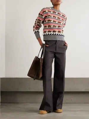 JW Anderson Intarsia Wool Sweater