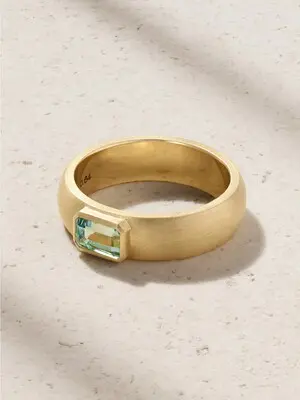 Irene Neuwirth Gem Drop 18-karat Emerald Ring - Gold