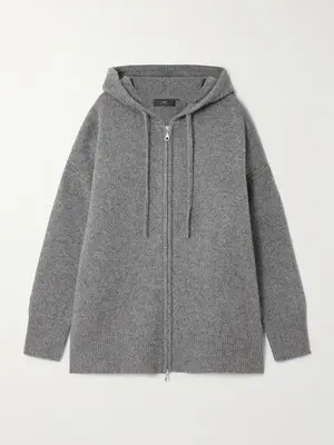 Arch4 Isolde Oversized Cashmere Zip-up Cardigan