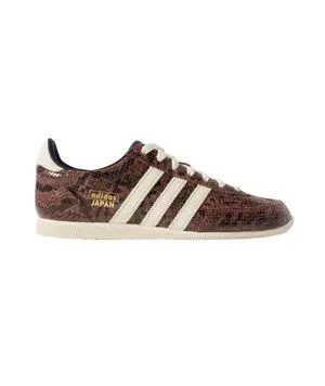 ADIDAS ORIGINALS Japan Snake-effect Leather Sneakers - Animal Print