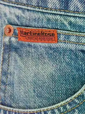 Martine Rose Patchwork Chain Jeans