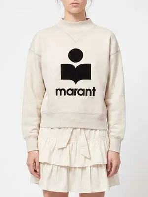 Isabel Marant Étoile Logo Sweatshirt - Ecru