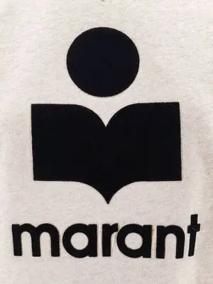 Isabel Marant Étoile Logo Sweatshirt - Ecru