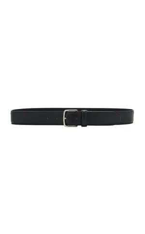 THE ROW Maxi Classic Leather Belt - Black
