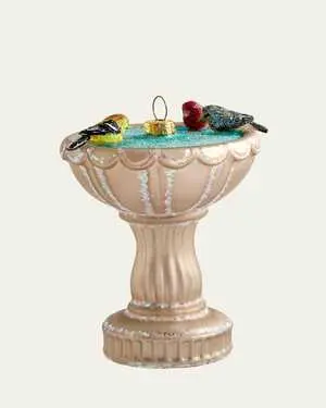 CODY FOSTER & CO Bird Bath Ornament - Assorted