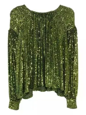 Rabanne Top With Sequin Embellishments