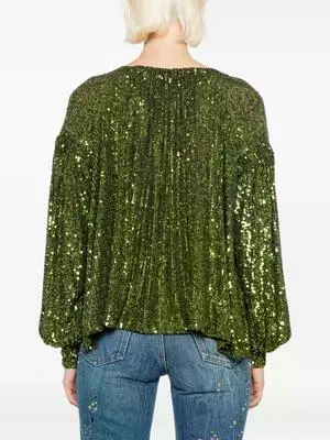 Rabanne Top With Sequin Embellishments