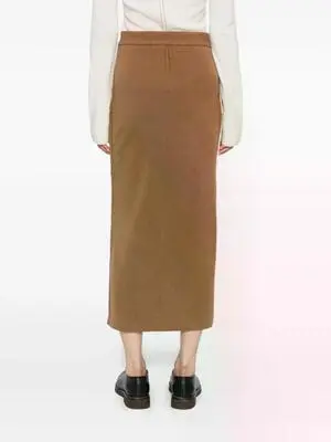 CUDDLEUP Knitted Maxi Skirt