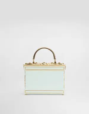 Dolce & Gabbana Dolce Box Handbag With Hand-painted Decorations