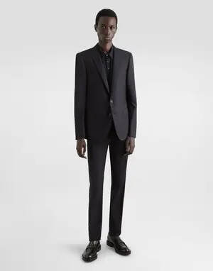 Dolce & Gabbana Single-breasted Suit In Wool And Silk