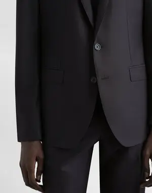 Dolce & Gabbana Single-breasted Suit In Wool And Silk
