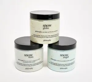 PHILOSOPHY Supersize Snow Favorites Body Cloud Cream 16oz Trio - One-color