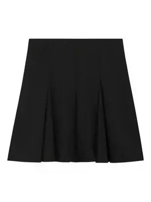Hugo Pleated Mini Skirt - Black