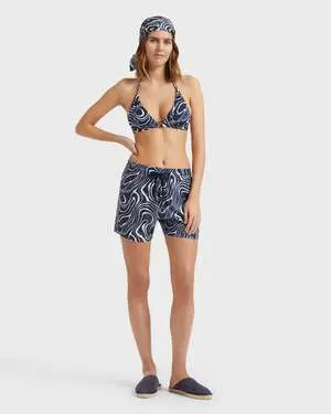 Vilebrequin Halterneck Bikini Top - Blue