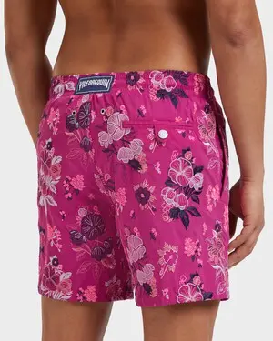 Vilebrequin Embroidered Swim Shorts Limited Edition - Red