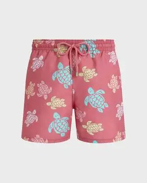 Vilebrequin Printed Swim Shorts - Pink