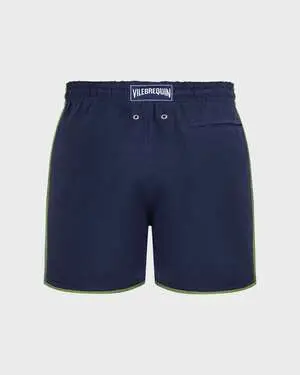 Vilebrequin Linen Swim Shorts - Blue