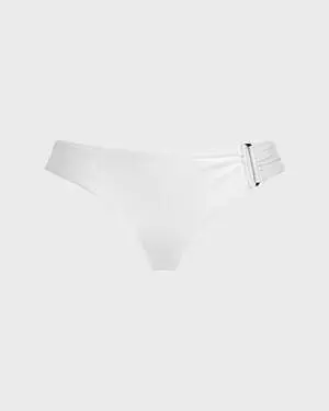 Vilebrequin Mid-rise Bikini Bottom - White