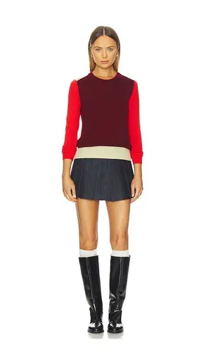 Rag & Bone Colorblock Crewneck Pullover