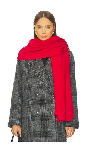Rag & Bone Joni Scarf In Red - Flame Red