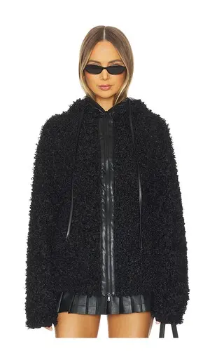 Norma Kamali Faux Fur Jackets For Women