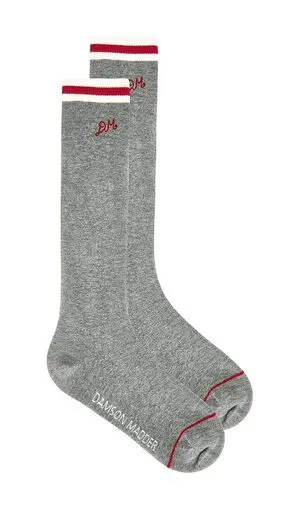 DAMSON MADDER High Knee Socks - Grey