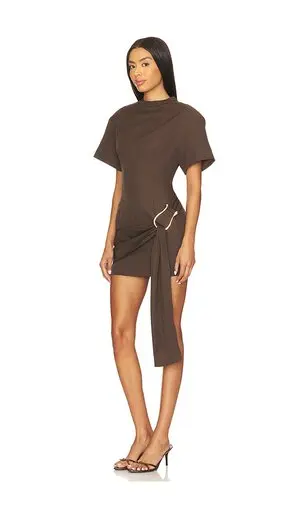 Lioness Martini Mini Dress - Chocolate