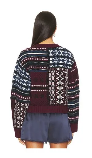 Sea Linea Fair Isle Cardigan - Multi