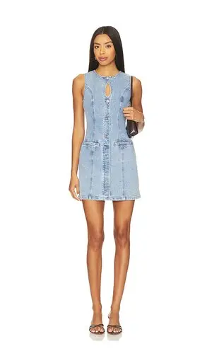 SOVERE / Etch Denim Mini Dress