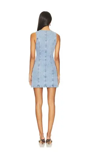 SOVERE / Etch Denim Mini Dress