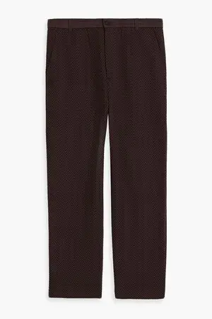 Missoni Tapered Crochet-knit Cotton-blend Pants