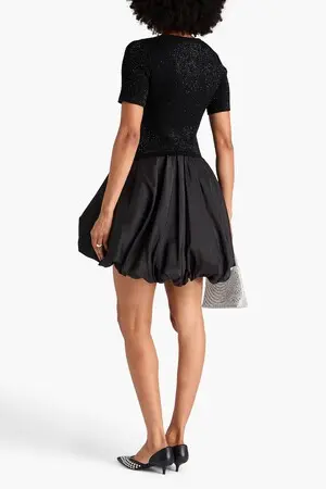 Simkhai Kenz Sequin-embellished Mini Dress - Black