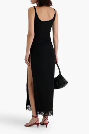 Simkhai Yulia Lace-trimmed Maxi Dress