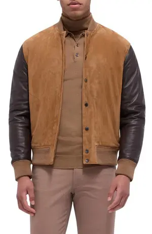 Bugatchi Leather Jackets For Men