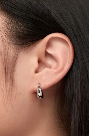 ANA LUISA Nate Teardrop Hoop Earrings