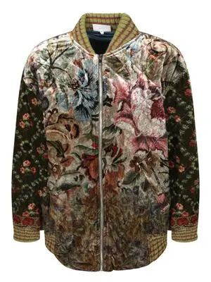 PIERRE-LOUIS MASCIA Floral Jacquard Bomber