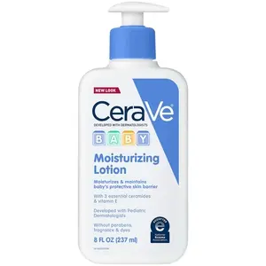 Cerave Baby Moisturizing Lotion With Hyaluronic Acid And Ceramides - One-color