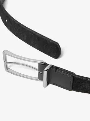 Michael Kors Calf Hair Belt